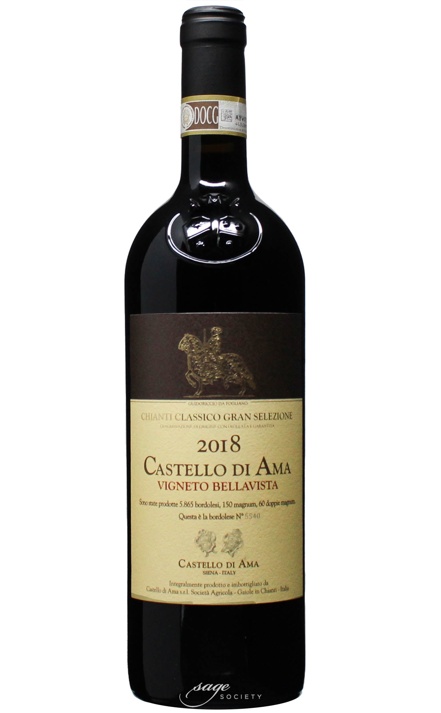 2018 Castello di Ama Chianti Classico Gran Selezione Vigneto Bellavist