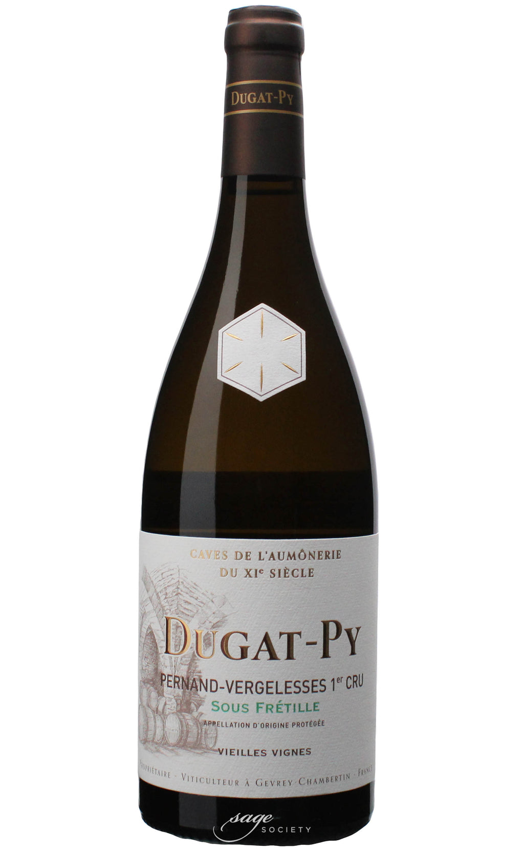 2021 Bernard Dugat-Py Pernand-Vergelesses 1er Cru Sous Frétille Blanc ...