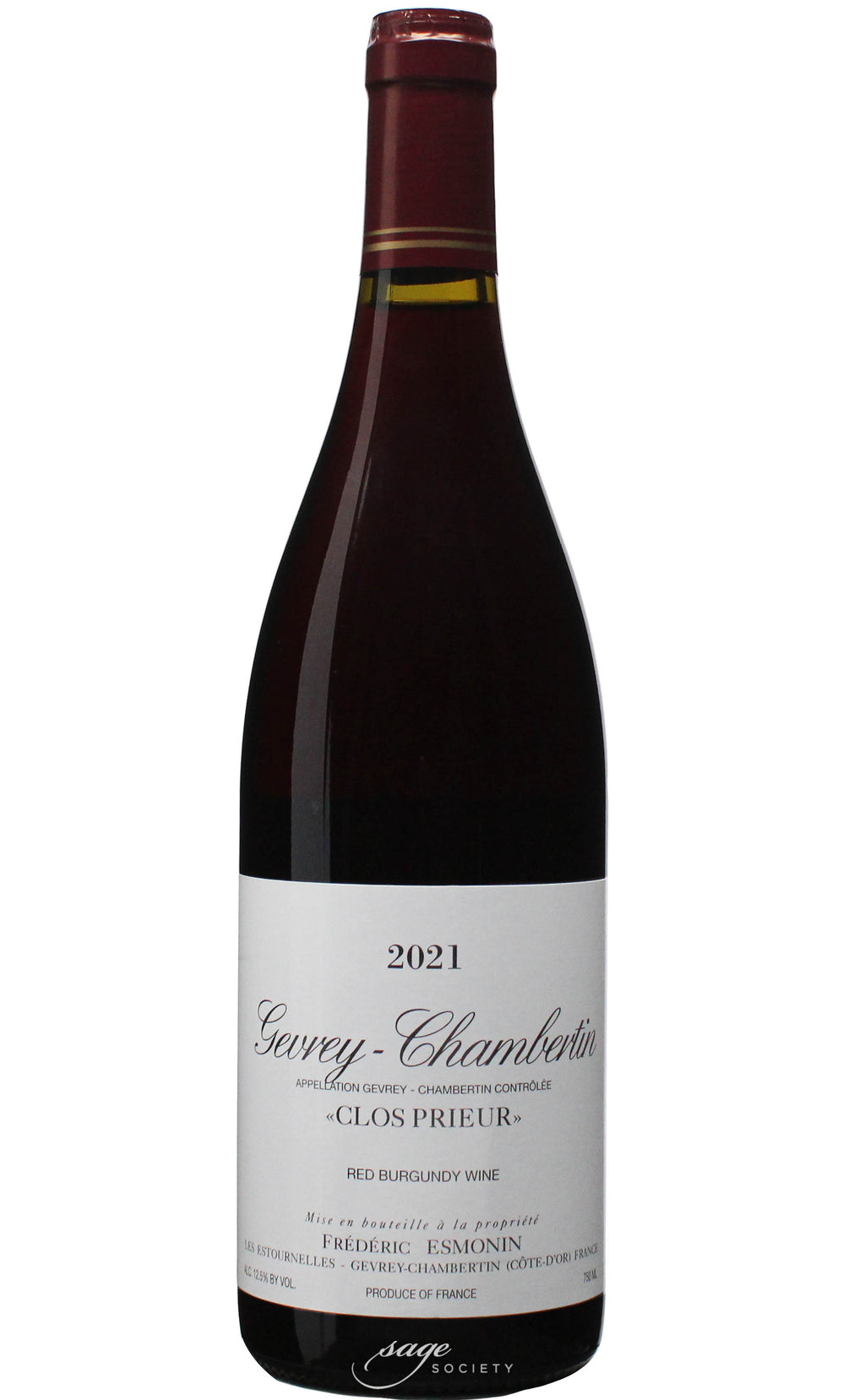 2021 Frèdèric Esmonin Gevrey-Chambertin Clos Prieur – Sage Society