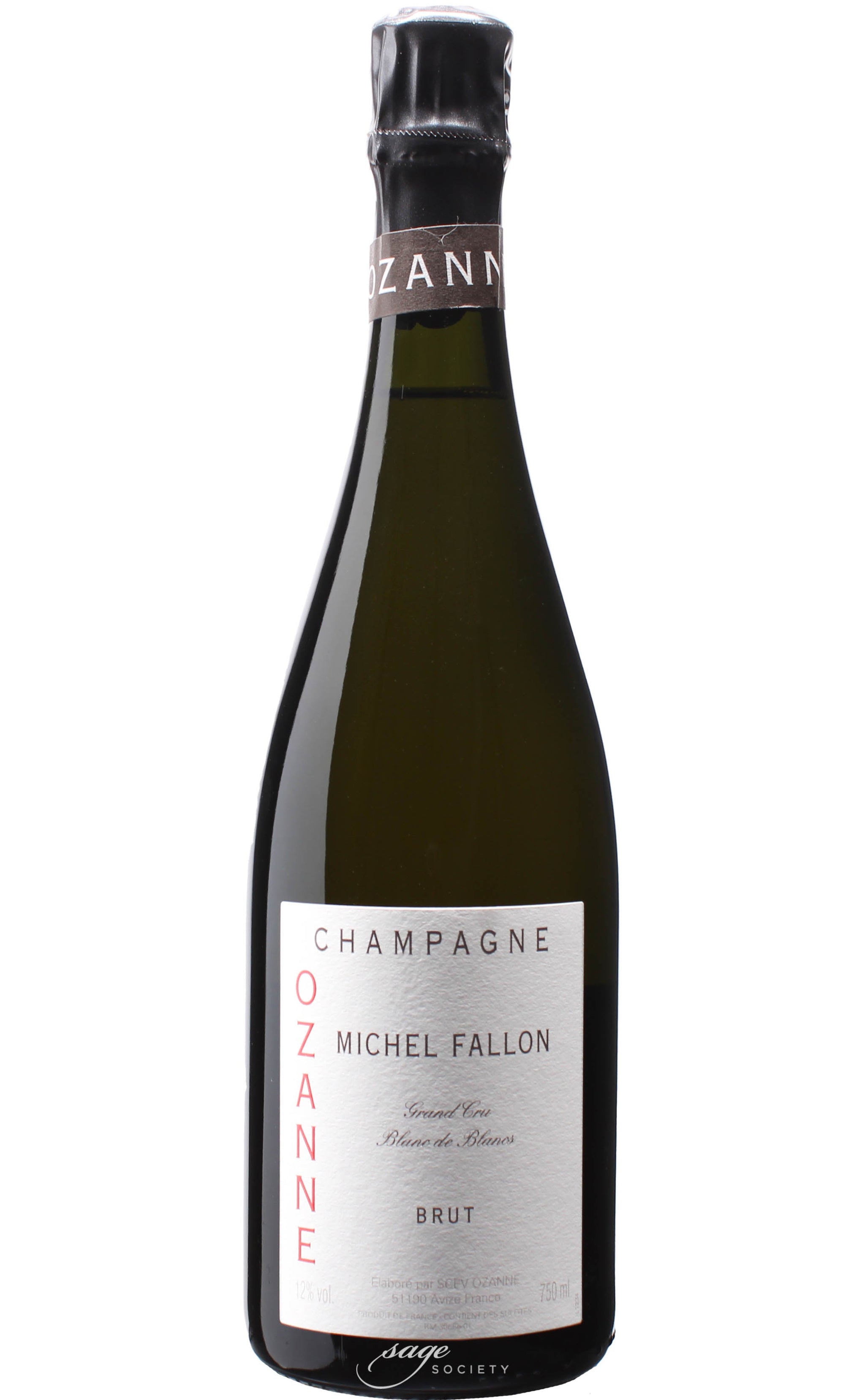 NV Michel Fallon Champagne Grand Cru Ozanne Blanc de Blancs [disg. 202