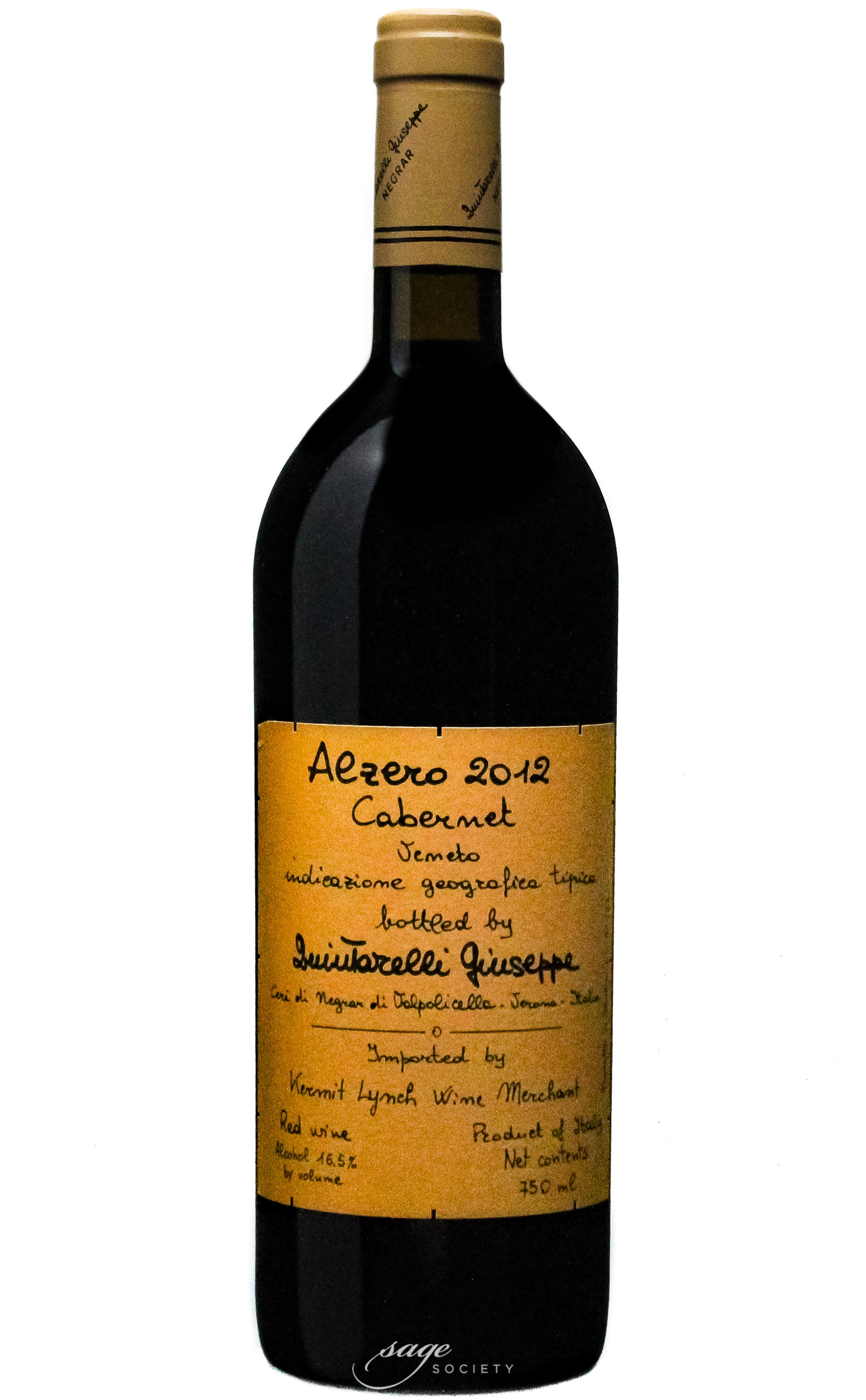 2012 Giuseppe Quintarelli Cabernet Alzero