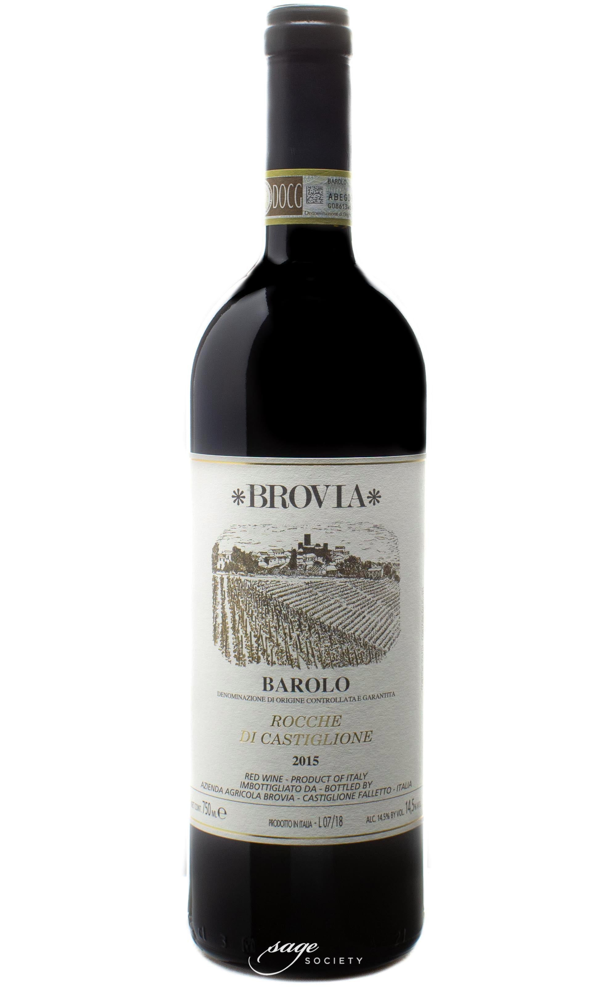2015 Fratelli Brovia Barolo Rocche di Castiglione