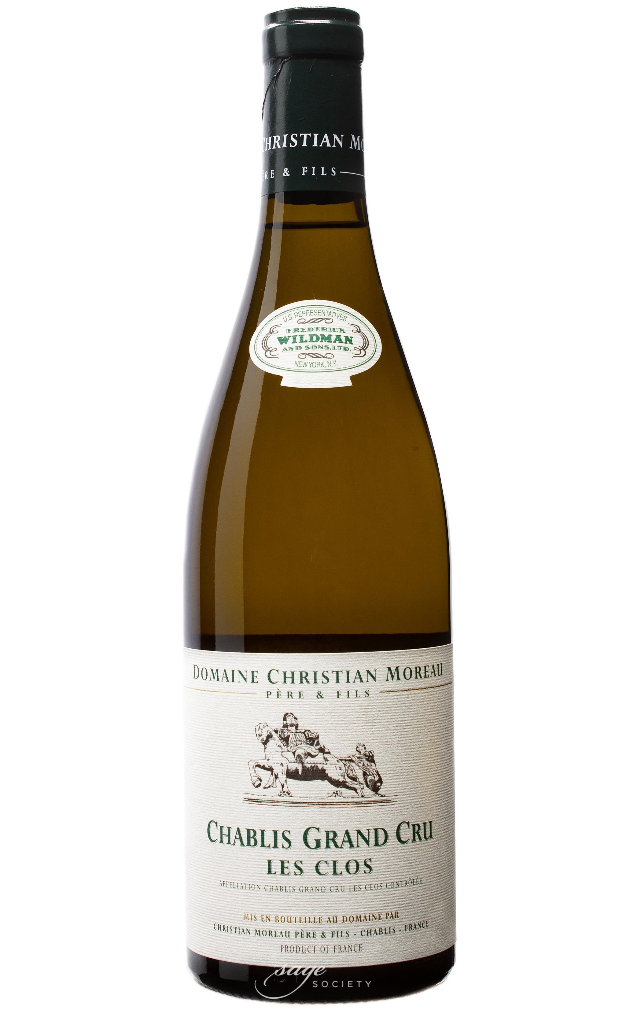 2020 Domaine Christian Moreau Père et Fils Chablis Grand Cru Les Clos
